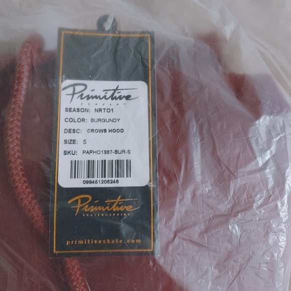Primitive | Shirts | Primitive X Naruto Crows Burgundy Hoodie | Poshmark